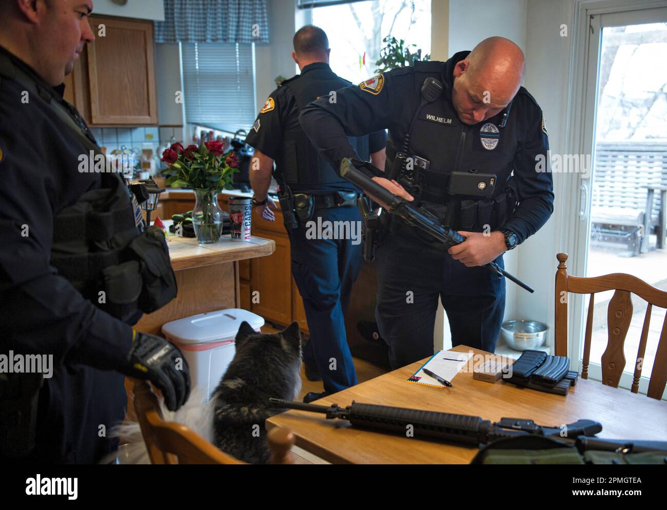 UNITED STATES:Feb. 22, 2018: A Leesburg veteran surrendered two AR-15's ...