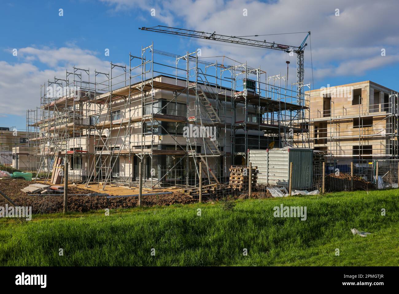 Duisburg, North Rhine-Westphalia, Germany - Housing development in new ...