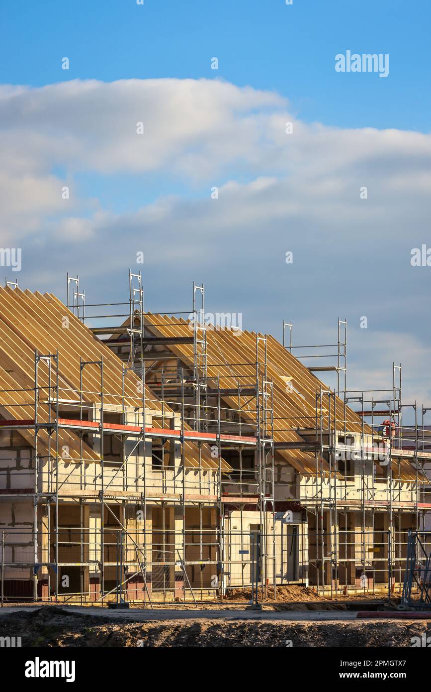Duisburg, North Rhine-Westphalia, Germany - Housing development in new ...