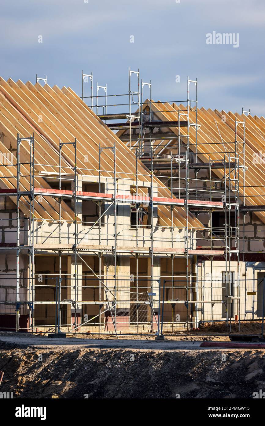 Duisburg, North Rhine-Westphalia, Germany - Housing development in new ...