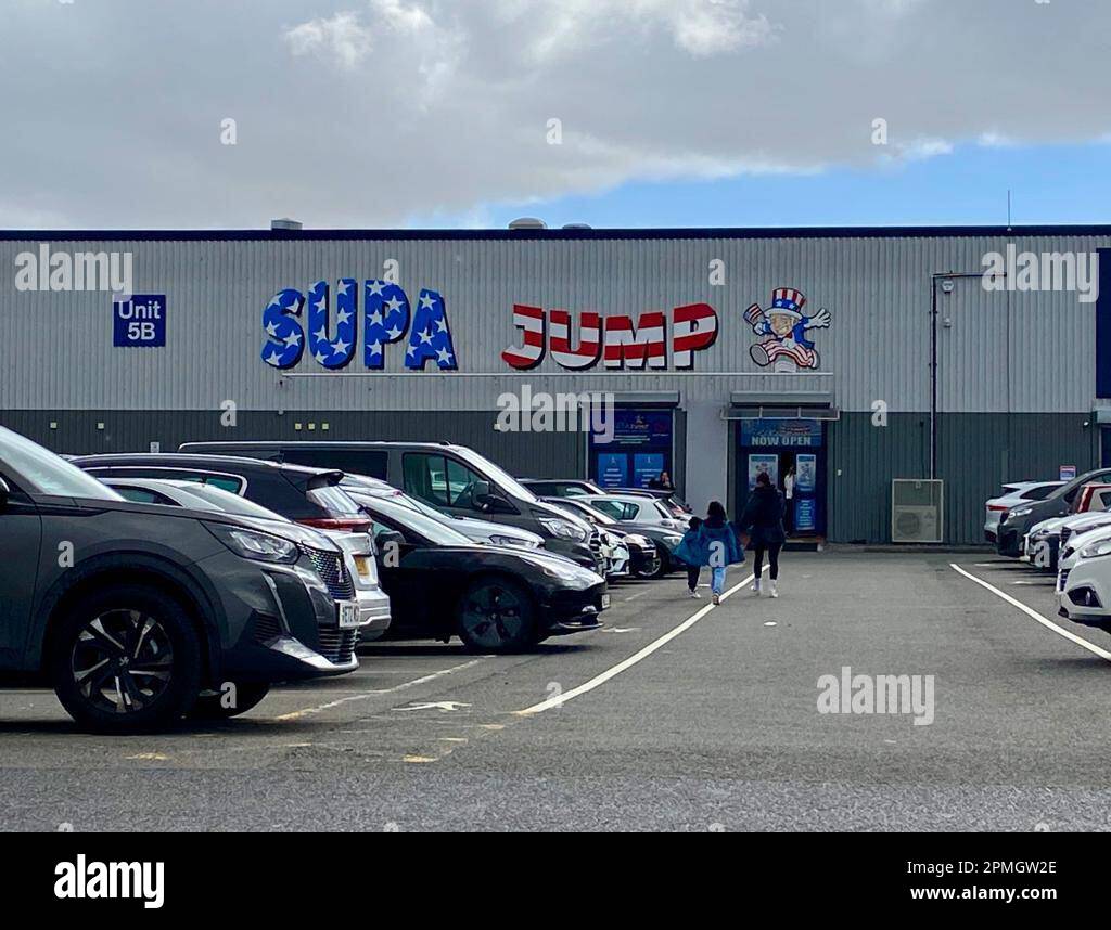 The American-themed indoor trampoline park, Supajump, in Trident Trade ...