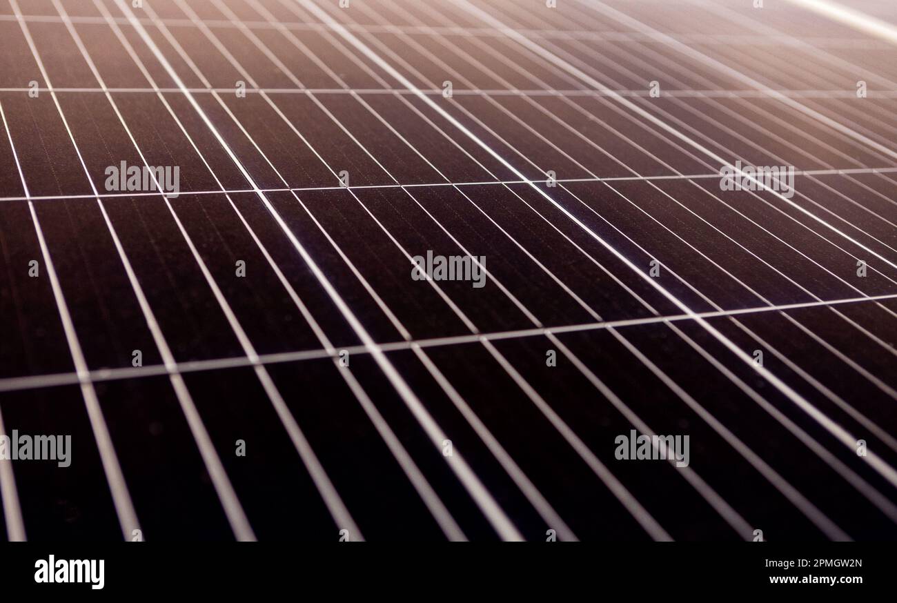 Photovoltaic panel as texture, close view Stock Photo - Alamy