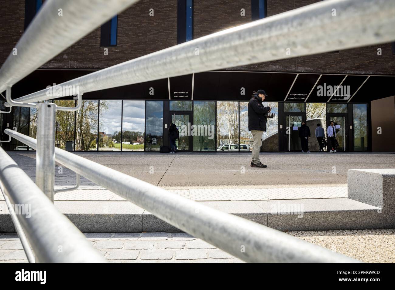 Illustration picture shows the new Haren Prison, in Brussels, Thursday ...
