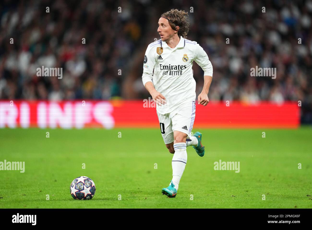 Luka Modric of Real Madrid during the UEFA Champions League match ...