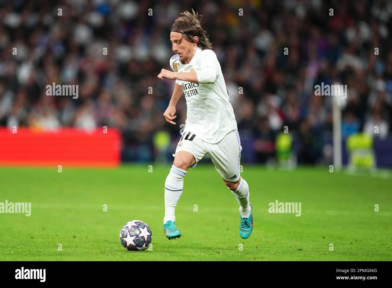 Luka Modric of Real Madrid during the UEFA Champions League match ...