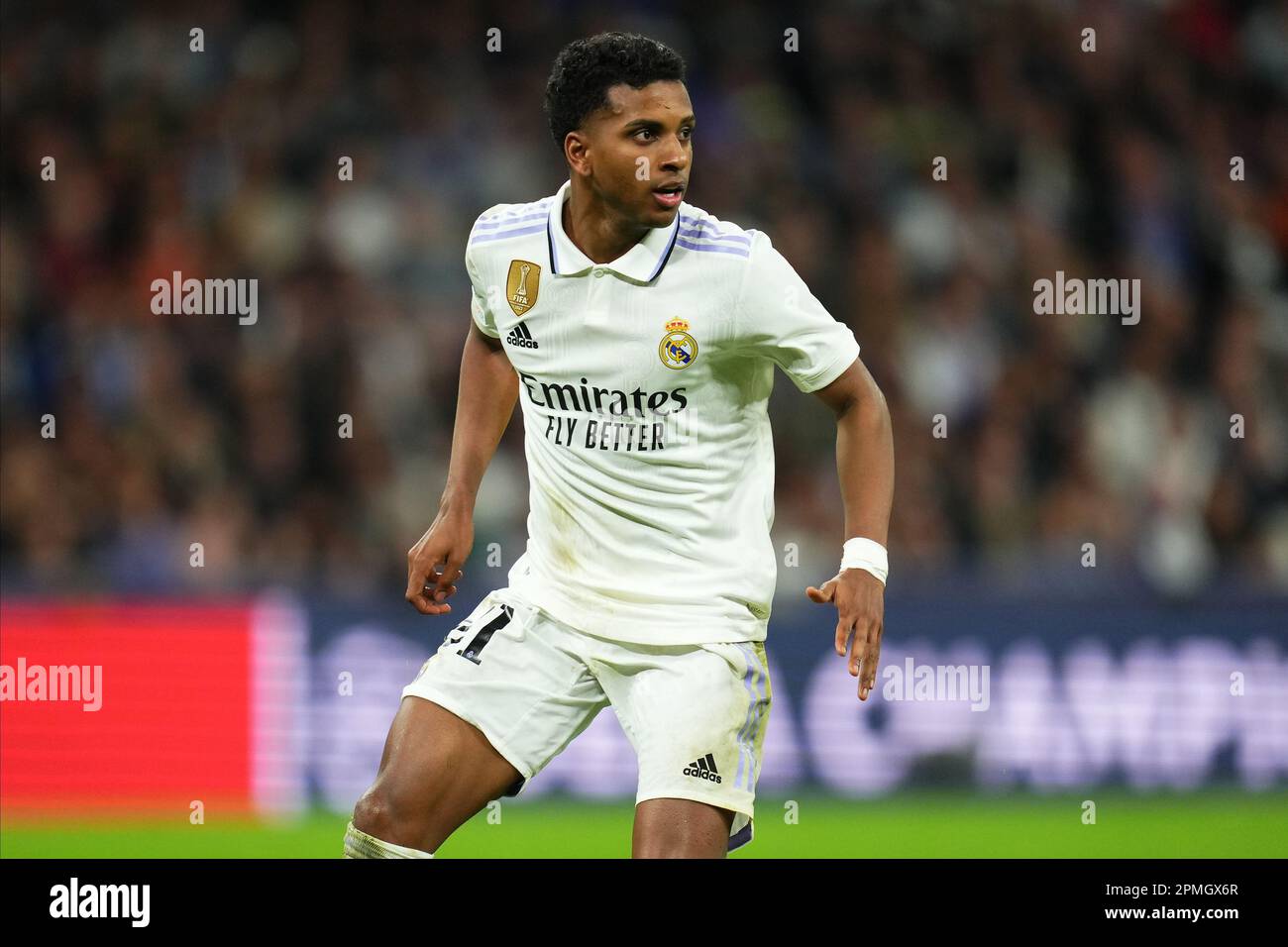 Rodrygo Goes of Real Madrid during the UEFA Champions League match ...