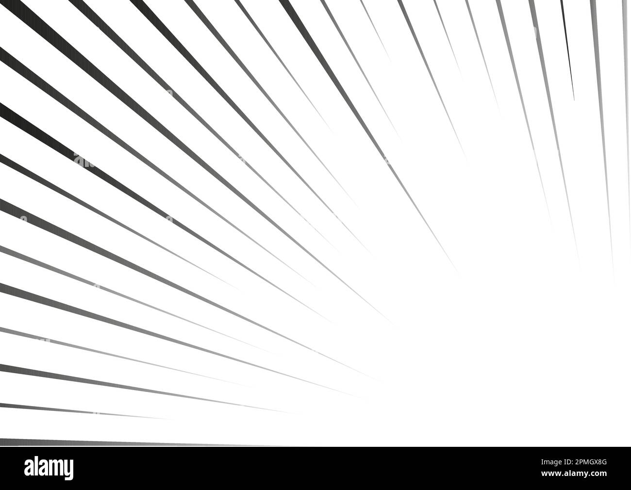 Manga focus speed lines for corner comic effect Stock Vector Image ...
