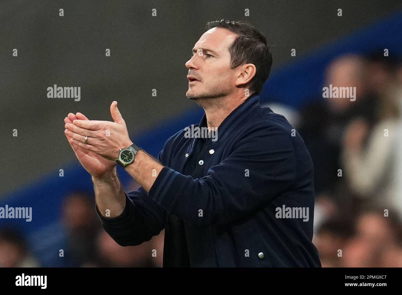 Chelsea FC head coach Frank Lampard during the UEFA Champions League ...