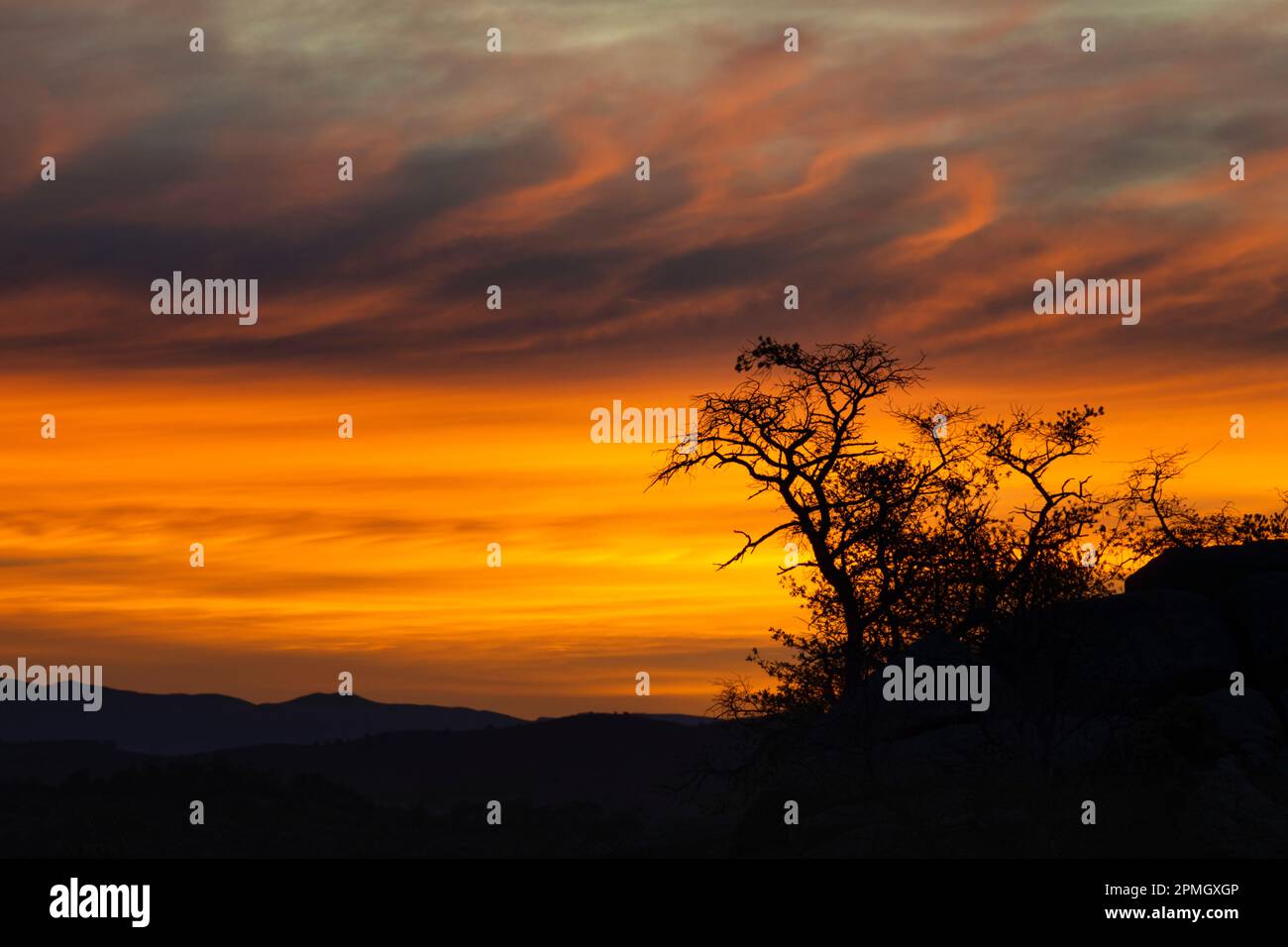 Sunrise over Prescott, Arizona Stock Photo - Alamy