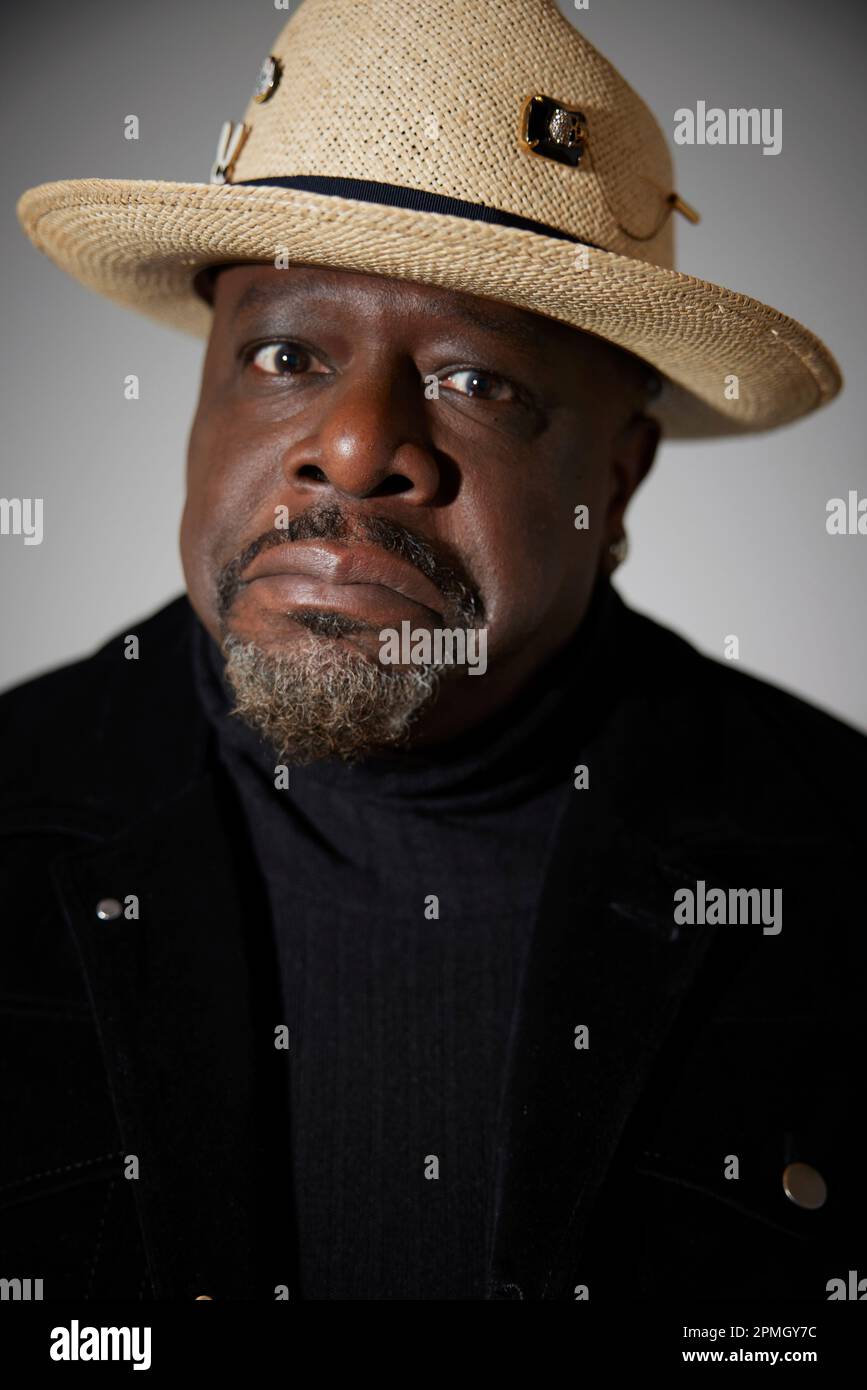 Cedric the Entertainer poses for a portrait on Wednesday, April 5, 2023 ...