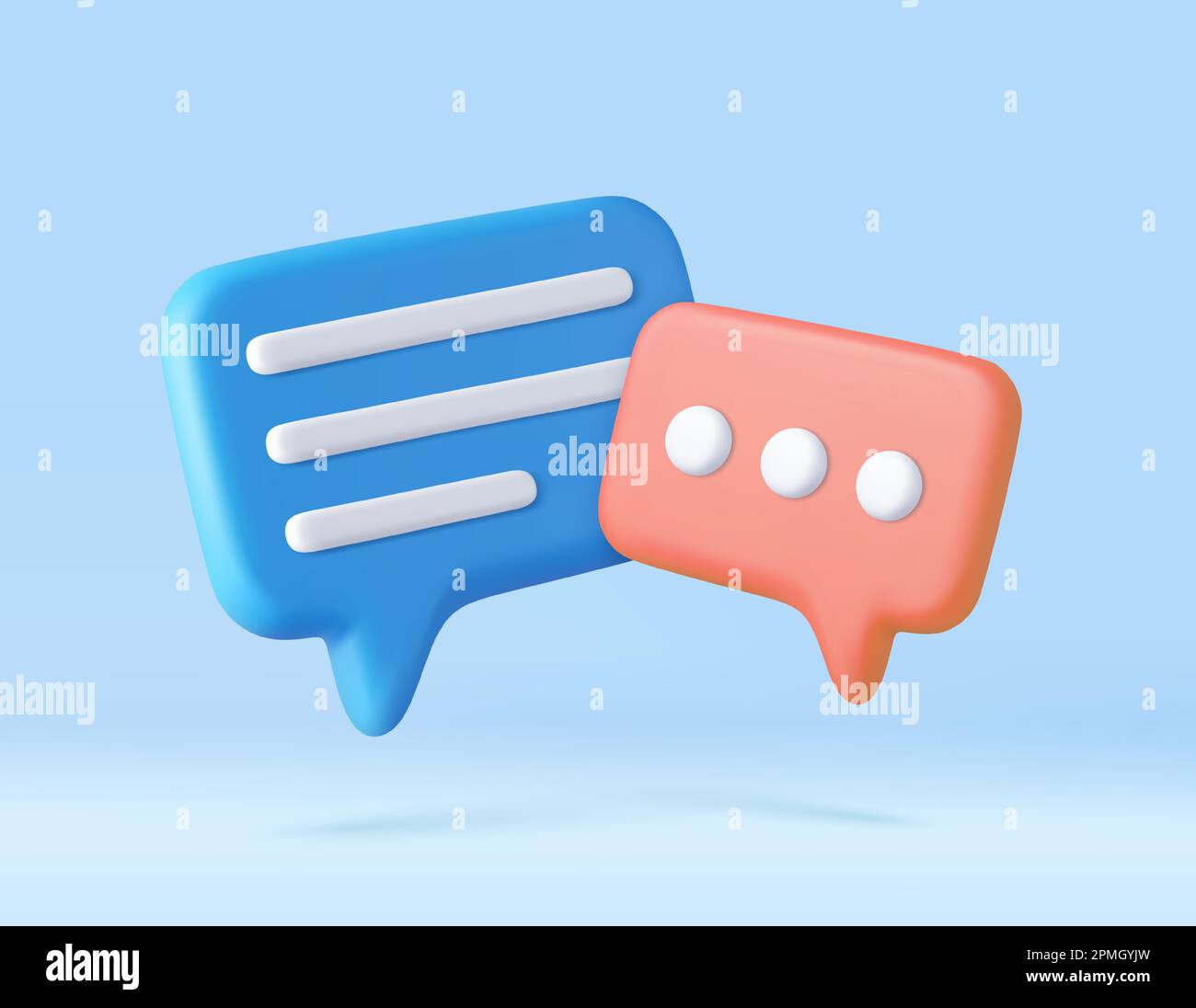 3d Blank white speech bubble pin Stock Vector Image & Art - Alamy