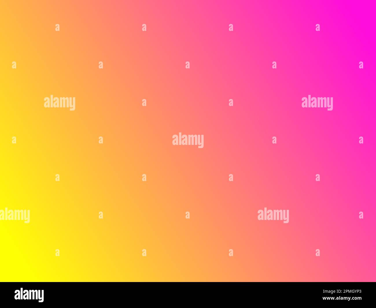 Bright yellow and pink colors gradient background. Smooth banner design ...