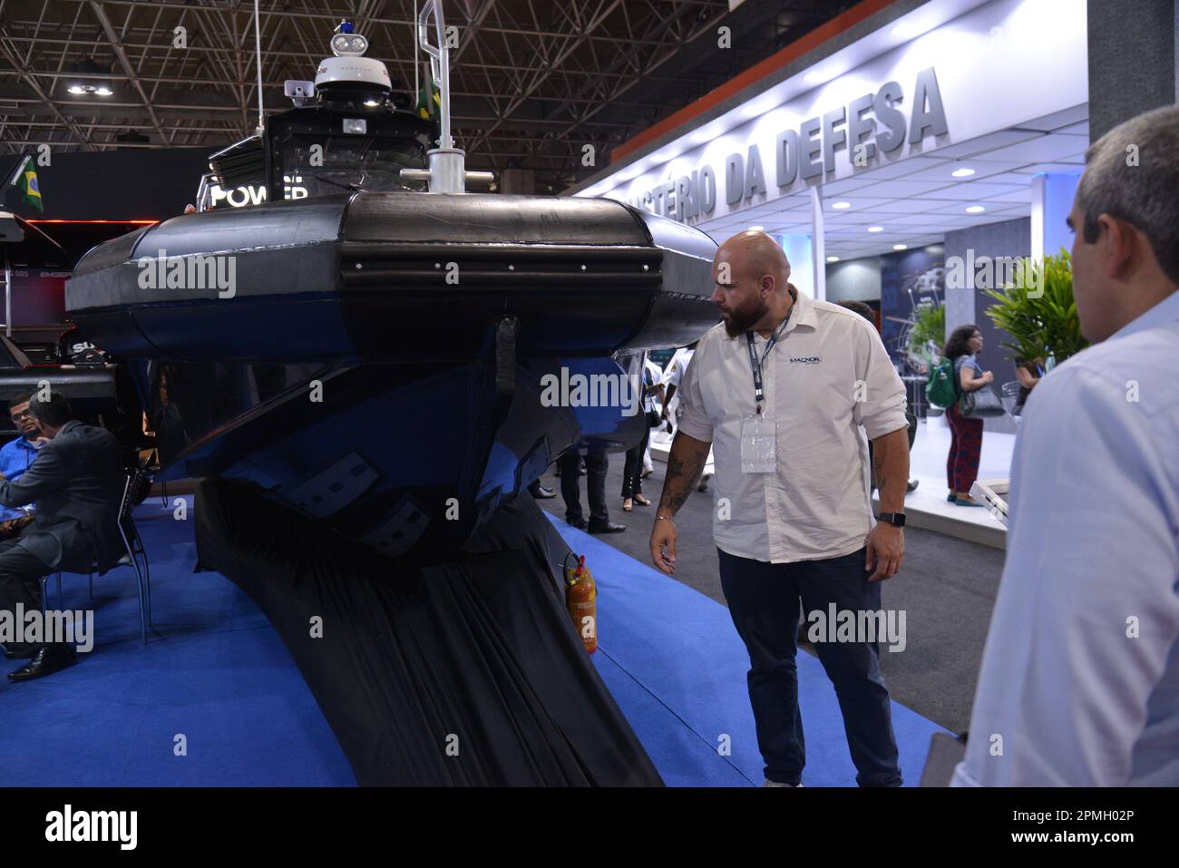 Rio de Janeiro, Rio de Janeiro, Brasil. 13th Apr, 2023. (INT) Defense ...