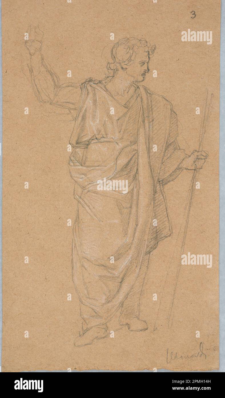 Drawing, Classical Figure; Designed by Minardi Tommaso (Italian, 1787 ...