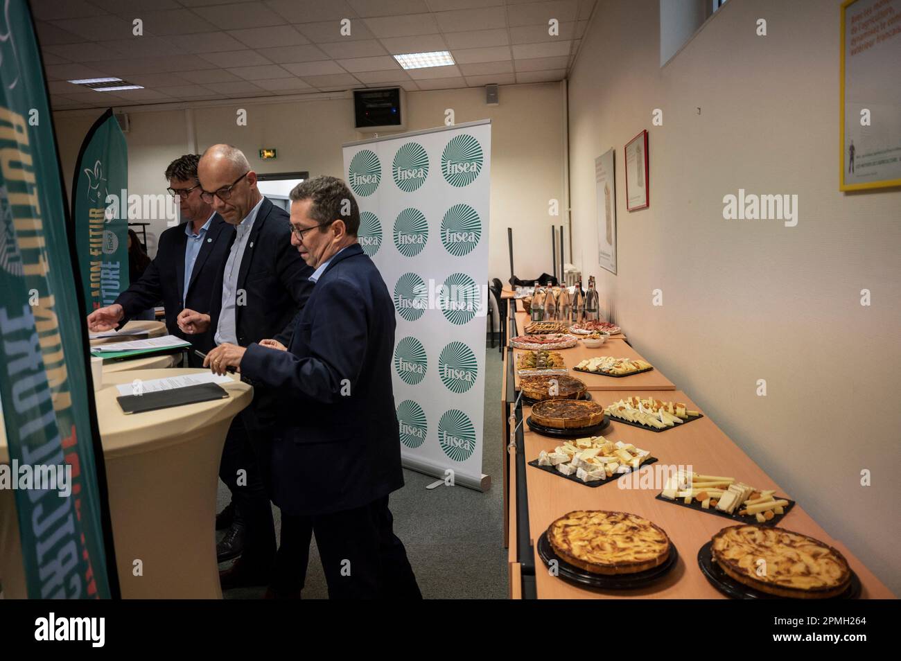 Paris, France. 13th Apr, 2023. National Federation of Agricultural ...