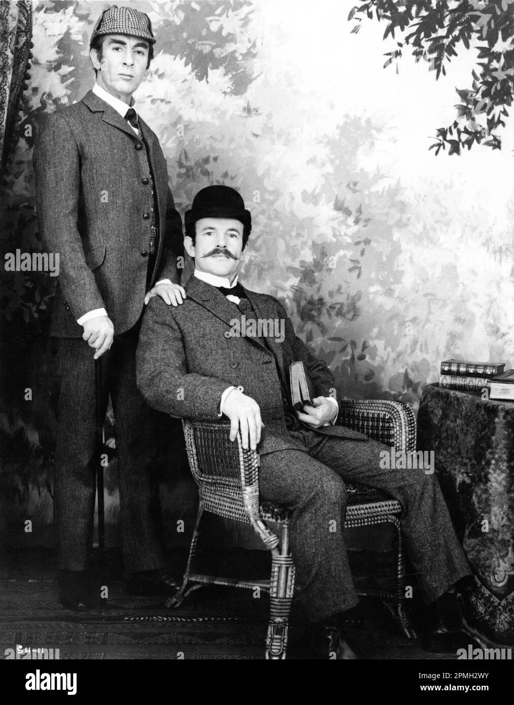 ROBERT STEPHENS as Sherlock Holmes and COLIN BLAKELY as Dr. Watson ...