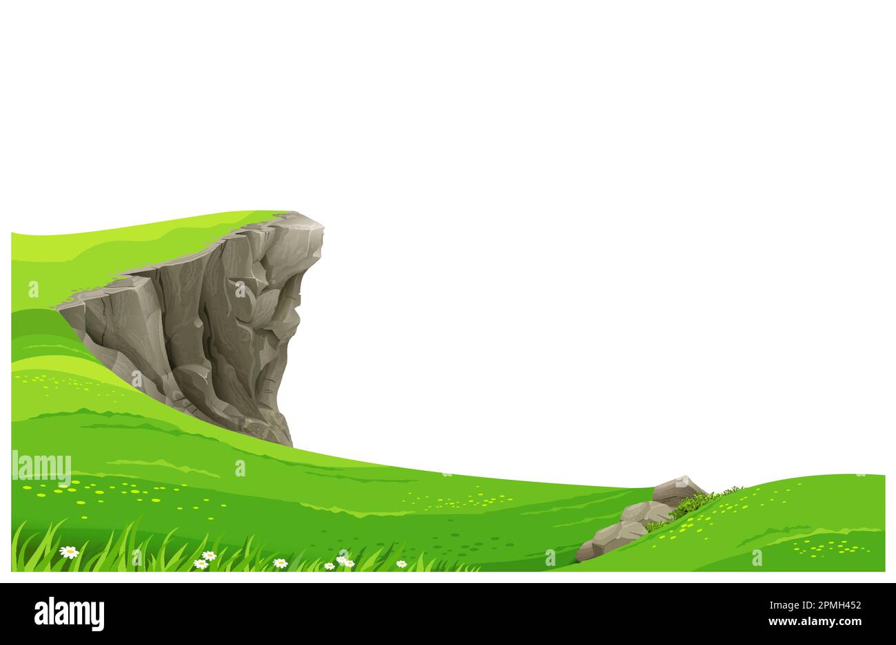 Meadows hill Cut Out Stock Images & Pictures - Alamy