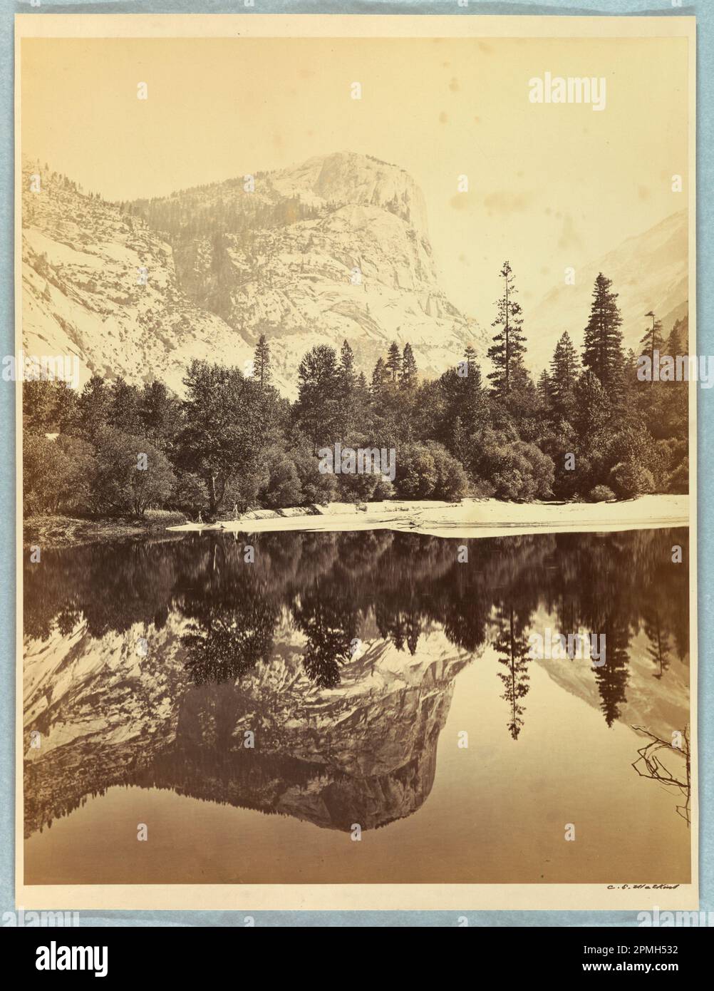 Photograph, Mirror View, Mount Watkins; Photographed by Carleton E ...