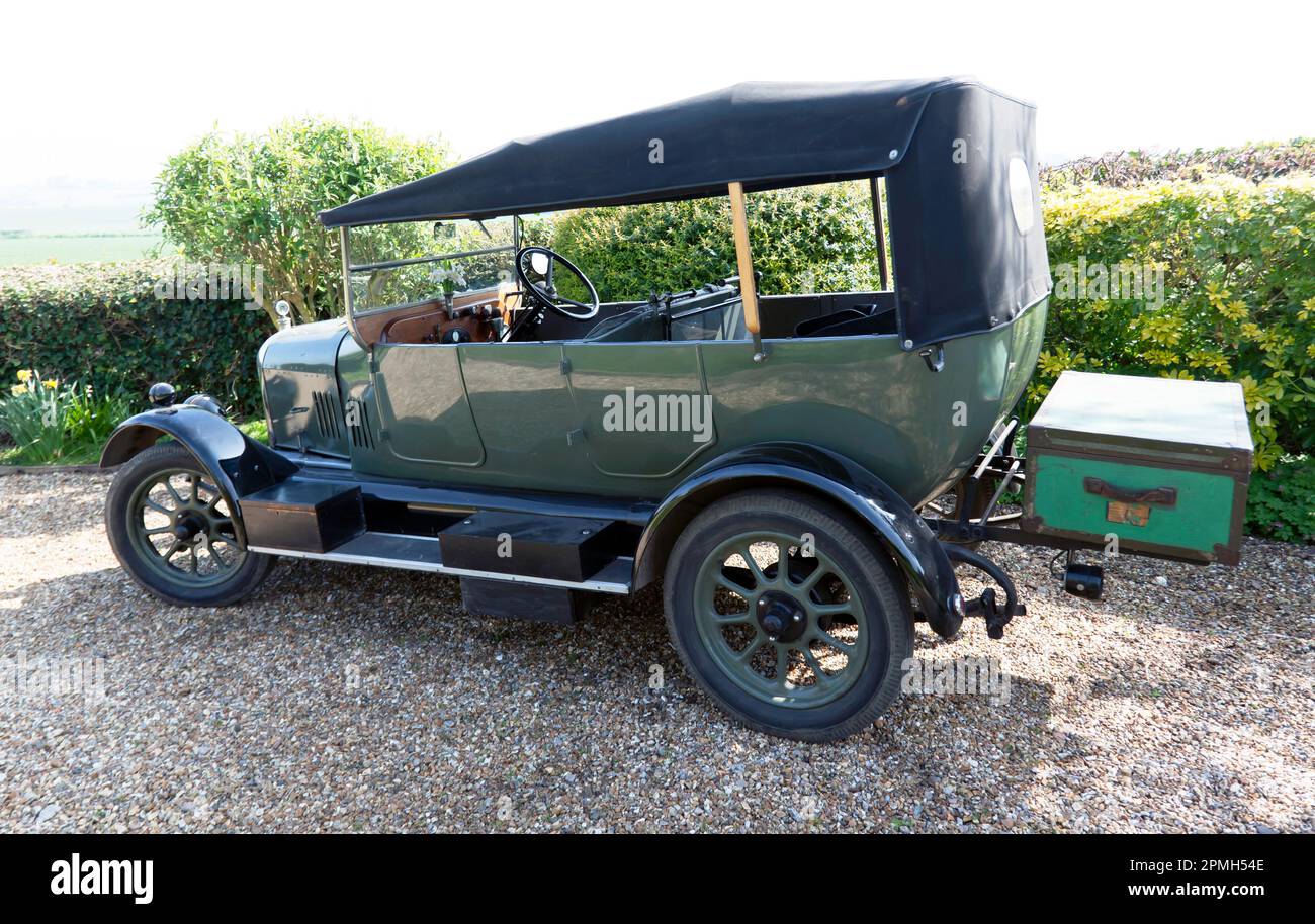 Side view of a 1925, Morris Cowley Bullnose, parked near Ripple ...