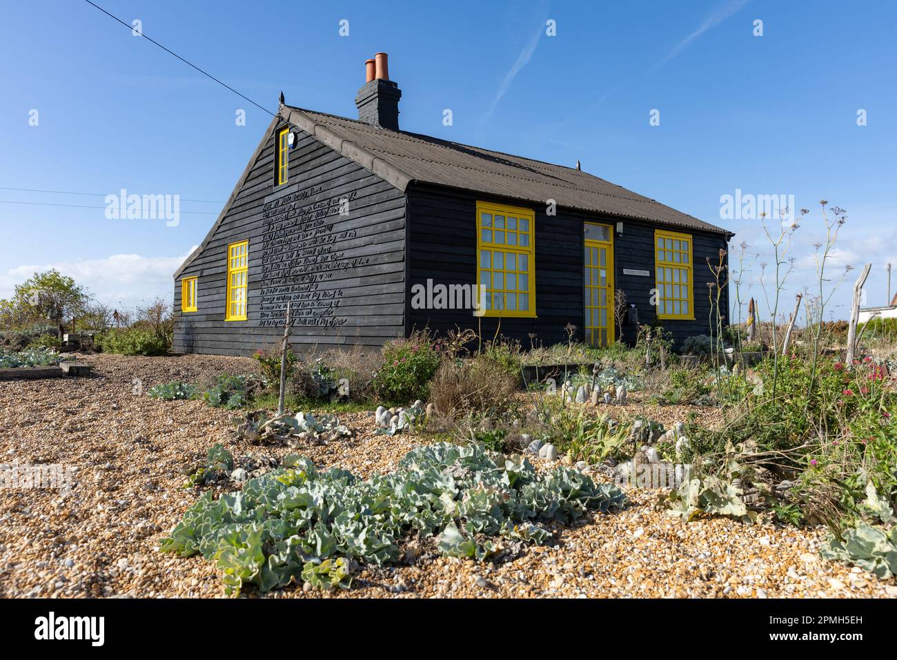 Prospect Cottage in Dungeness, England. Prospect Cottage is the former ...