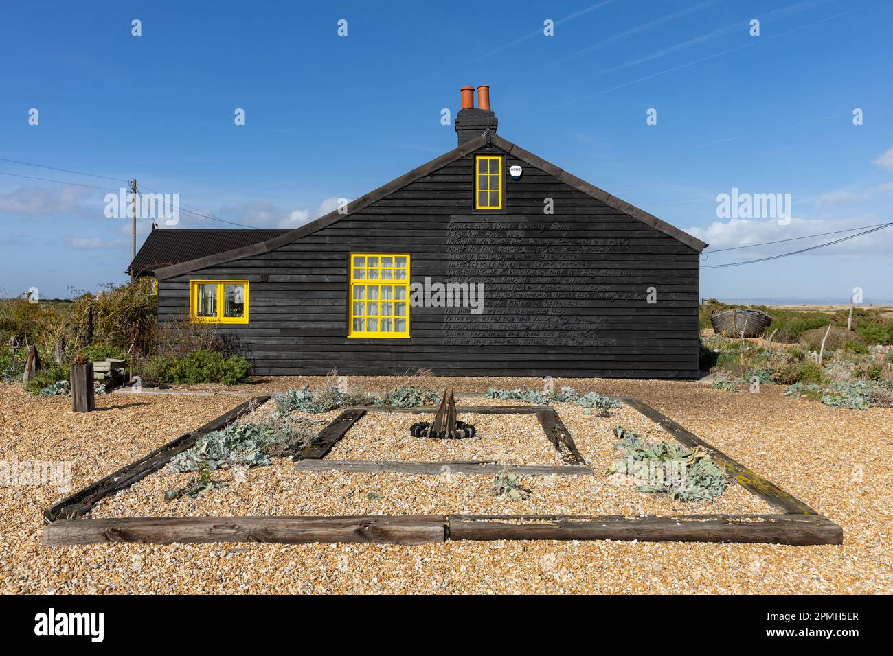 Prospect Cottage in Dungeness, England. Prospect Cottage is the former ...