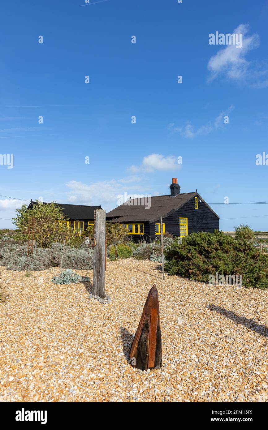 Prospect Cottage in Dungeness, England. Prospect Cottage is the former ...