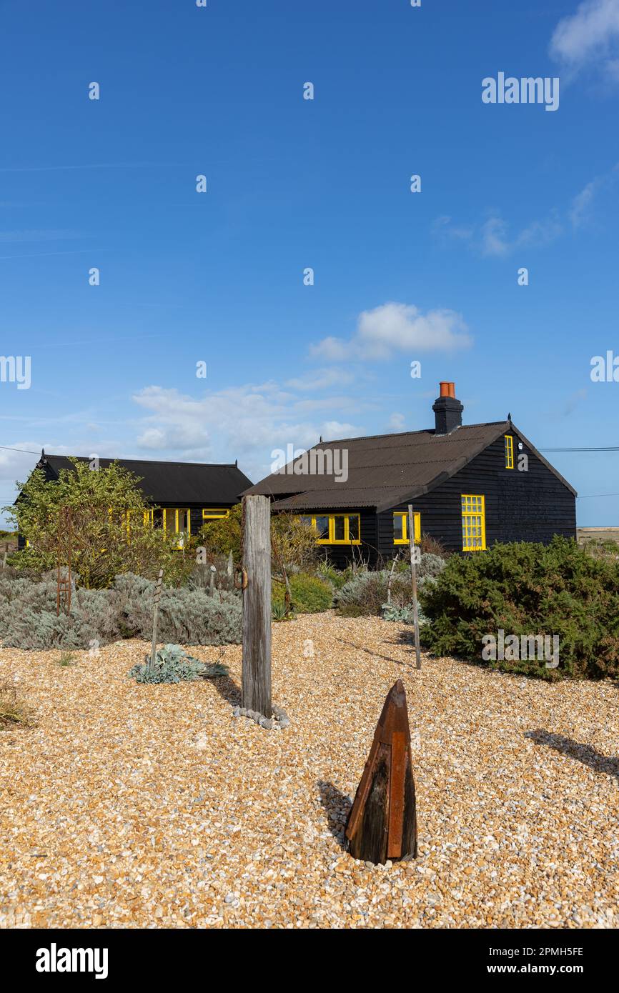 Prospect Cottage in Dungeness, England. Prospect Cottage is the former ...