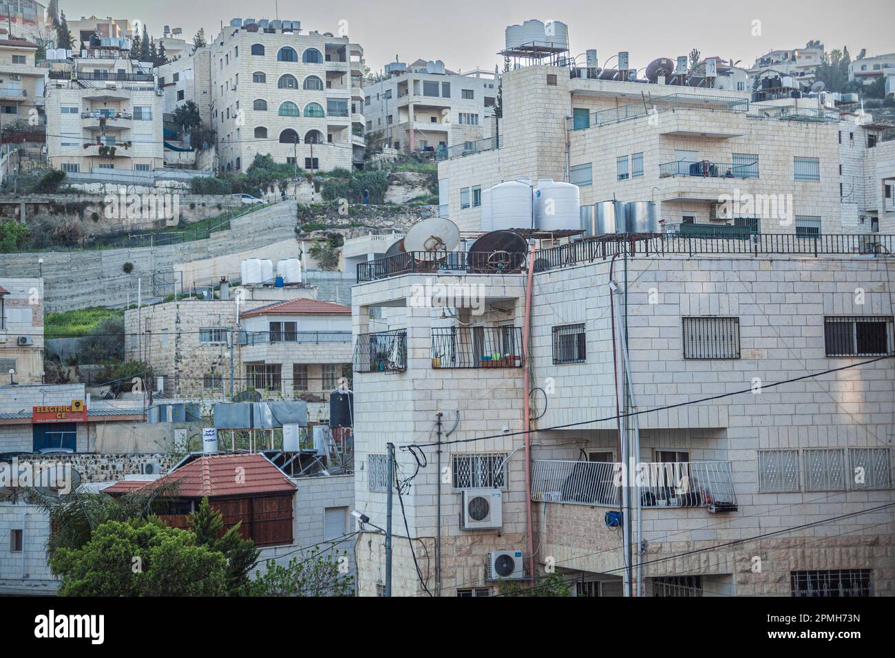 Palestine houses hi-res stock photography and images - Alamy