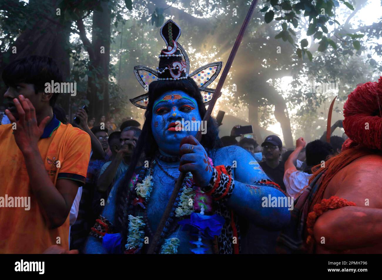 Munshiganj, Bangladesh. 13th Apr, 2023. As the month of Chaitra, the ...