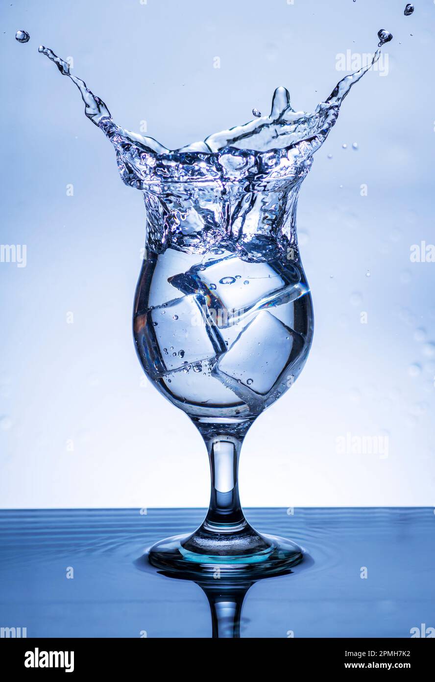 The image of pouring drinking water, into a glass, that makes one feel ...