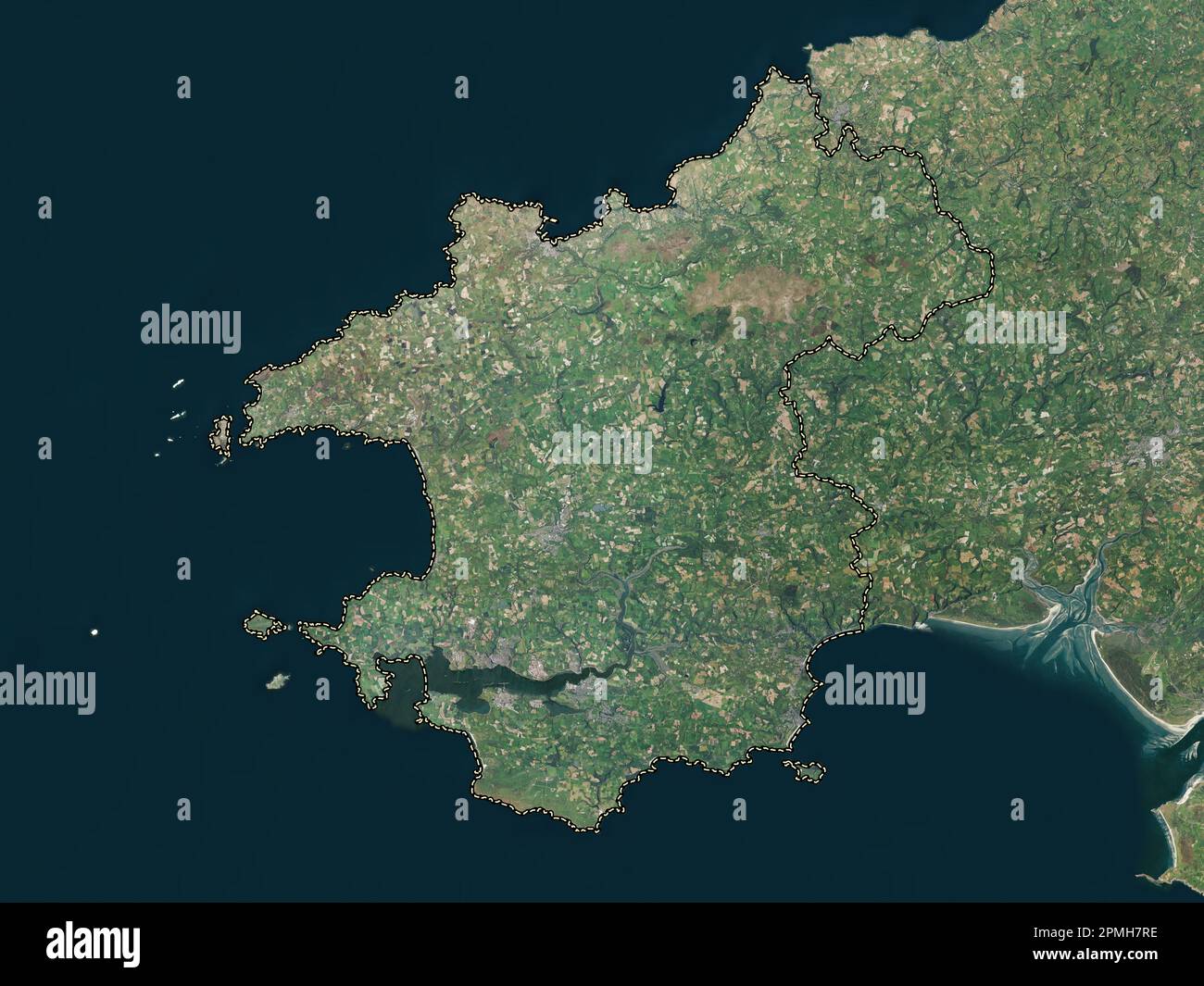 Pembrokeshire, region of Wales - Great Britain. High resolution ...