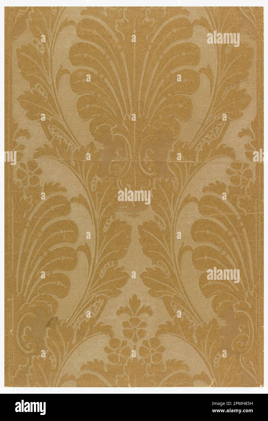 Sidewall (possibly England); machine-printed on ingrain paper; 72 x 49. ...