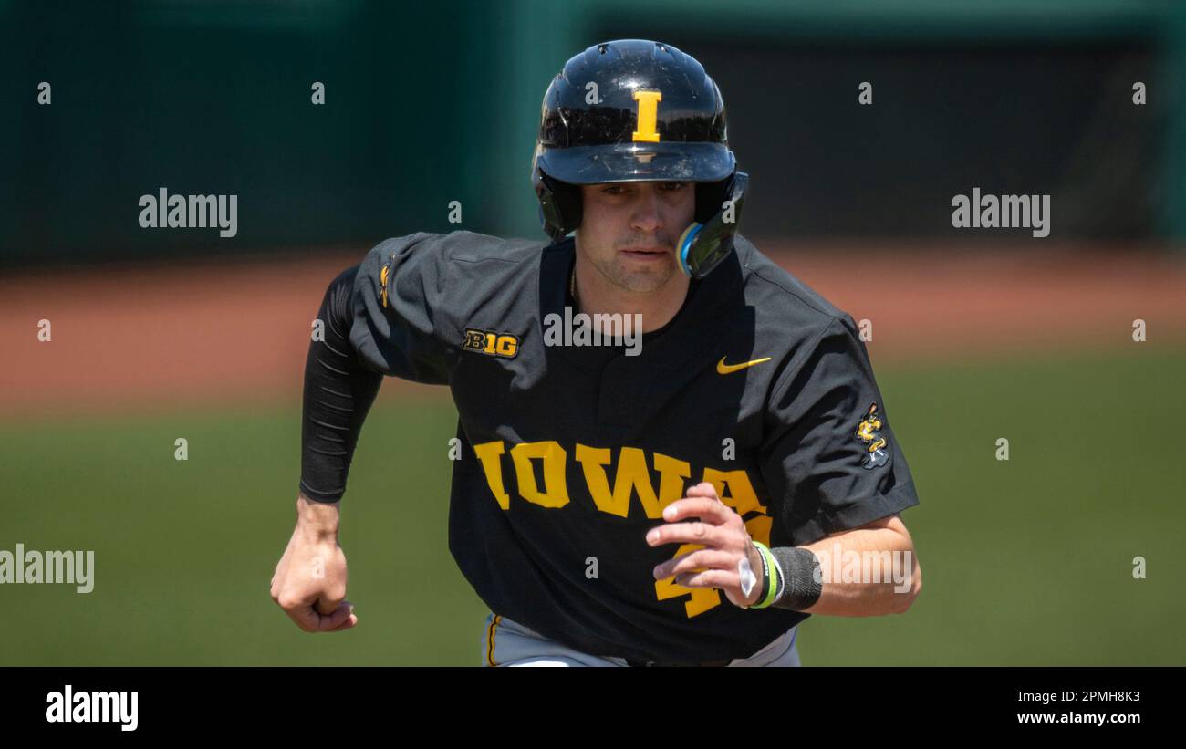 Iowa catcher Cade Moss (40) during an NCAA baseball game on Saturday ...
