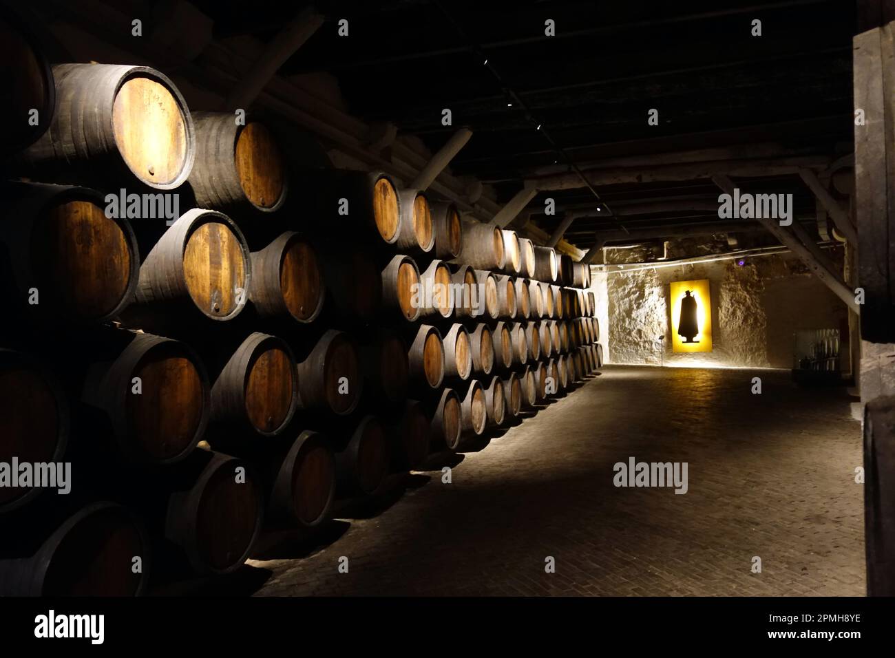PORTO, PORTUGAL - OCTOBER 31, 2022 Sandeman Port cellars Stock Photo ...
