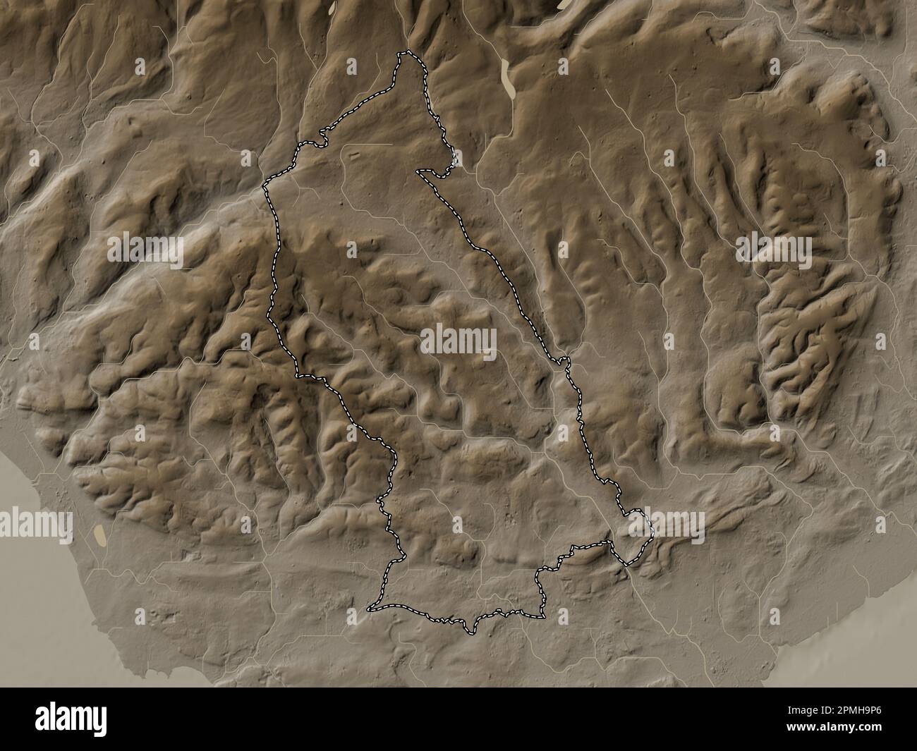 Rhondda map hi-res stock photography and images - Alamy