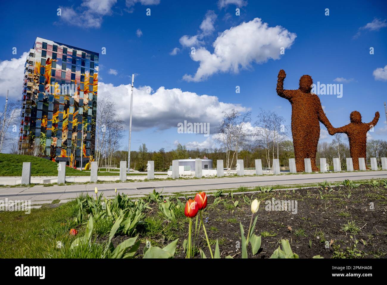 ALMERE - The former Floriade site. The Dutch Horticultural Council (NTR ...