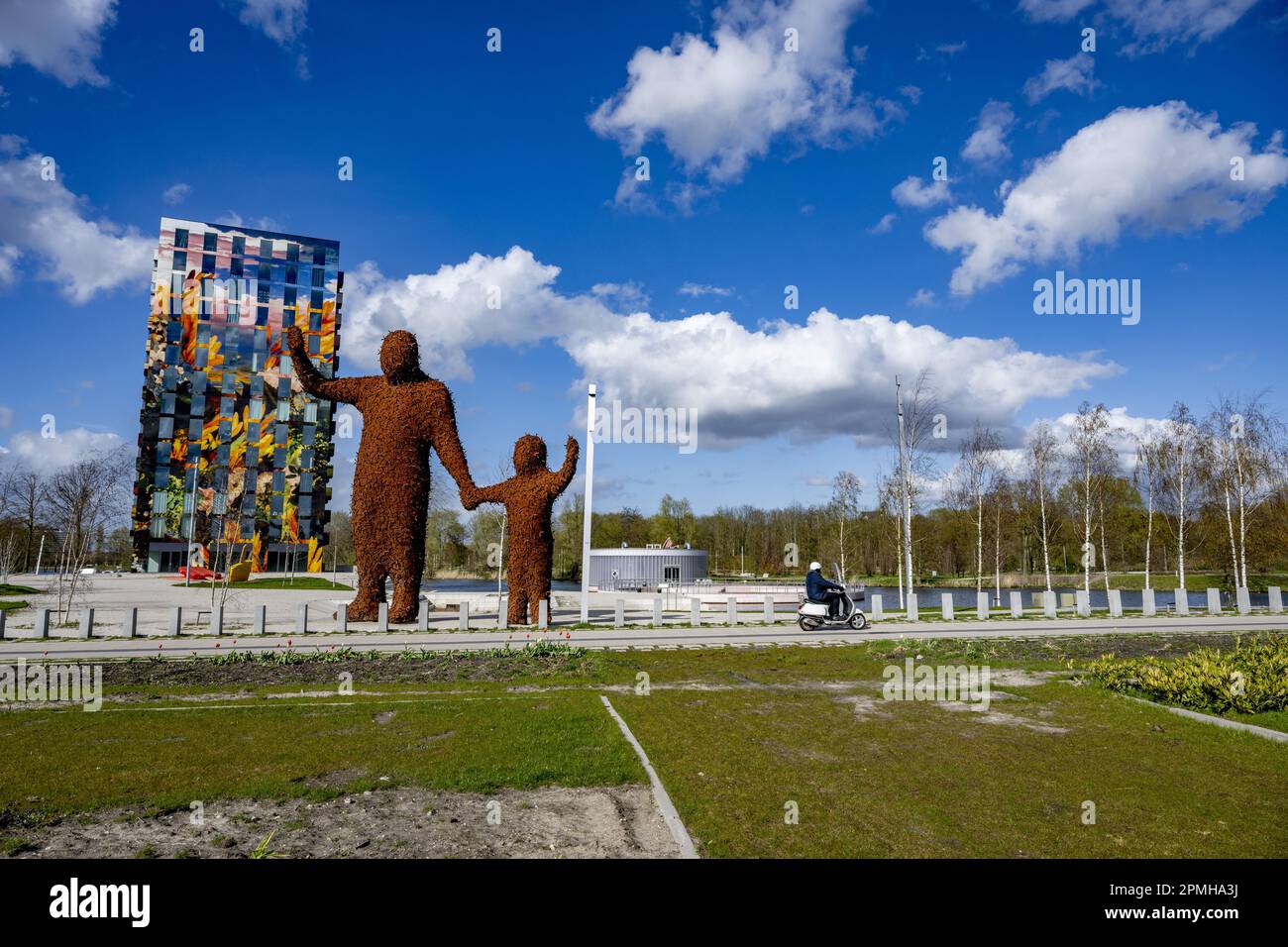ALMERE - The former Floriade site. The Dutch Horticultural Council (NTR ...