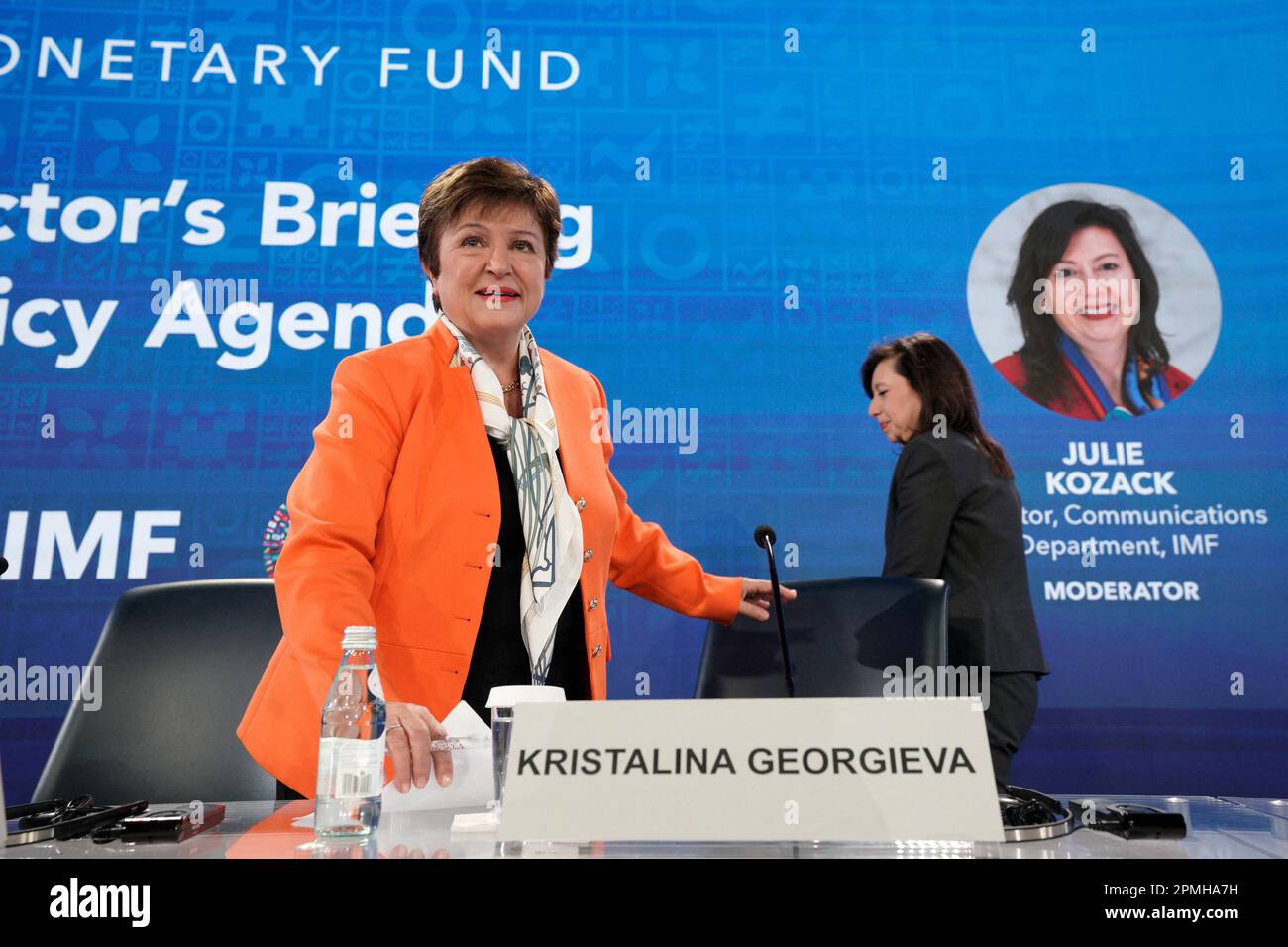 International Monetary Fund (IMF) Managing Director Kristalina ...
