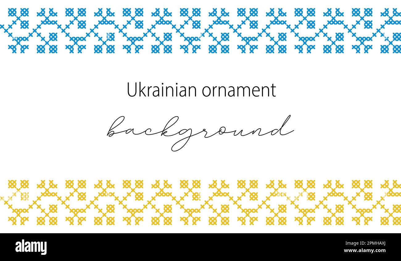 Ukrainian vector background, banner, poster.Traditional folk, ethnic ...