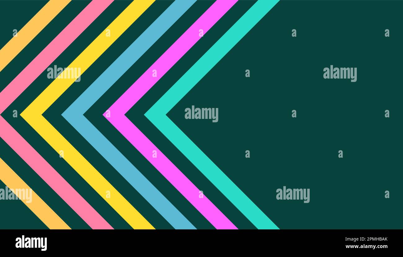 Chevron shapes colors stripes background. Vector illustration Stock ...