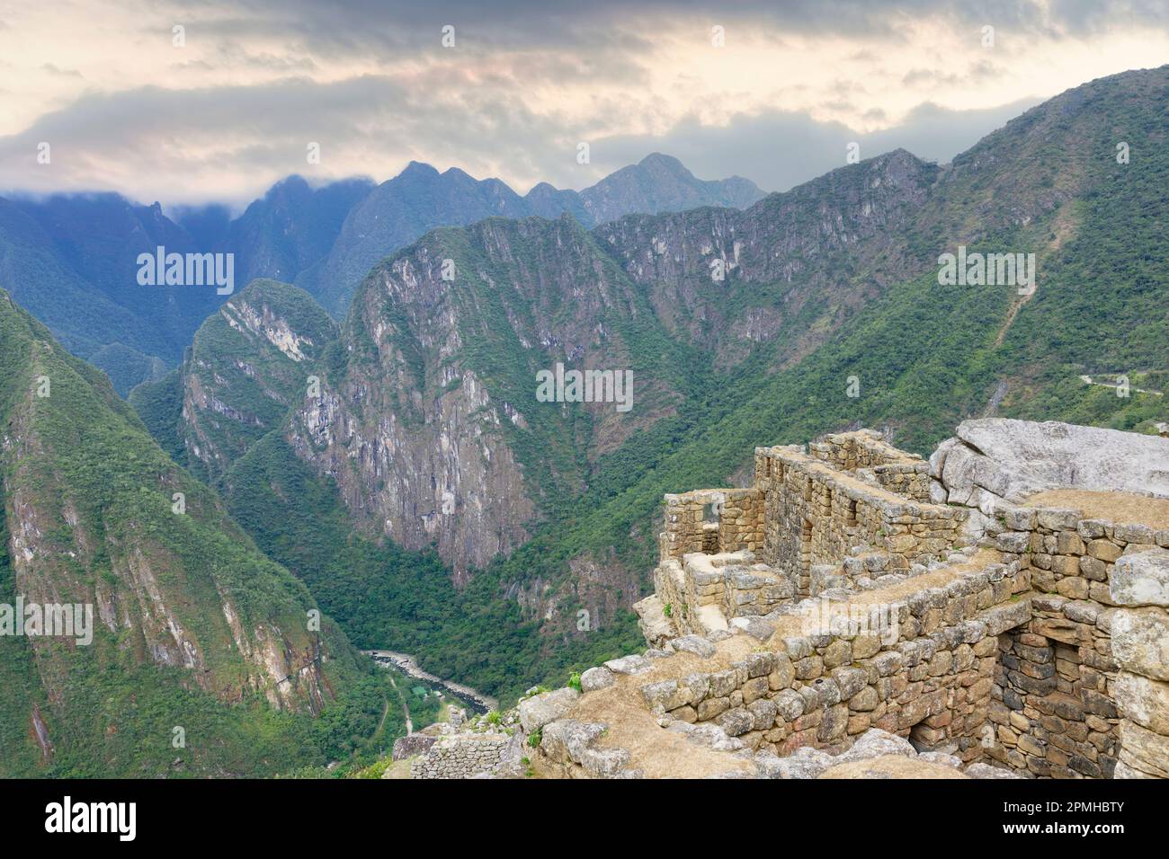 Machu Picchu, UNESCO World Heritage Site, ruined city of the Incas ...