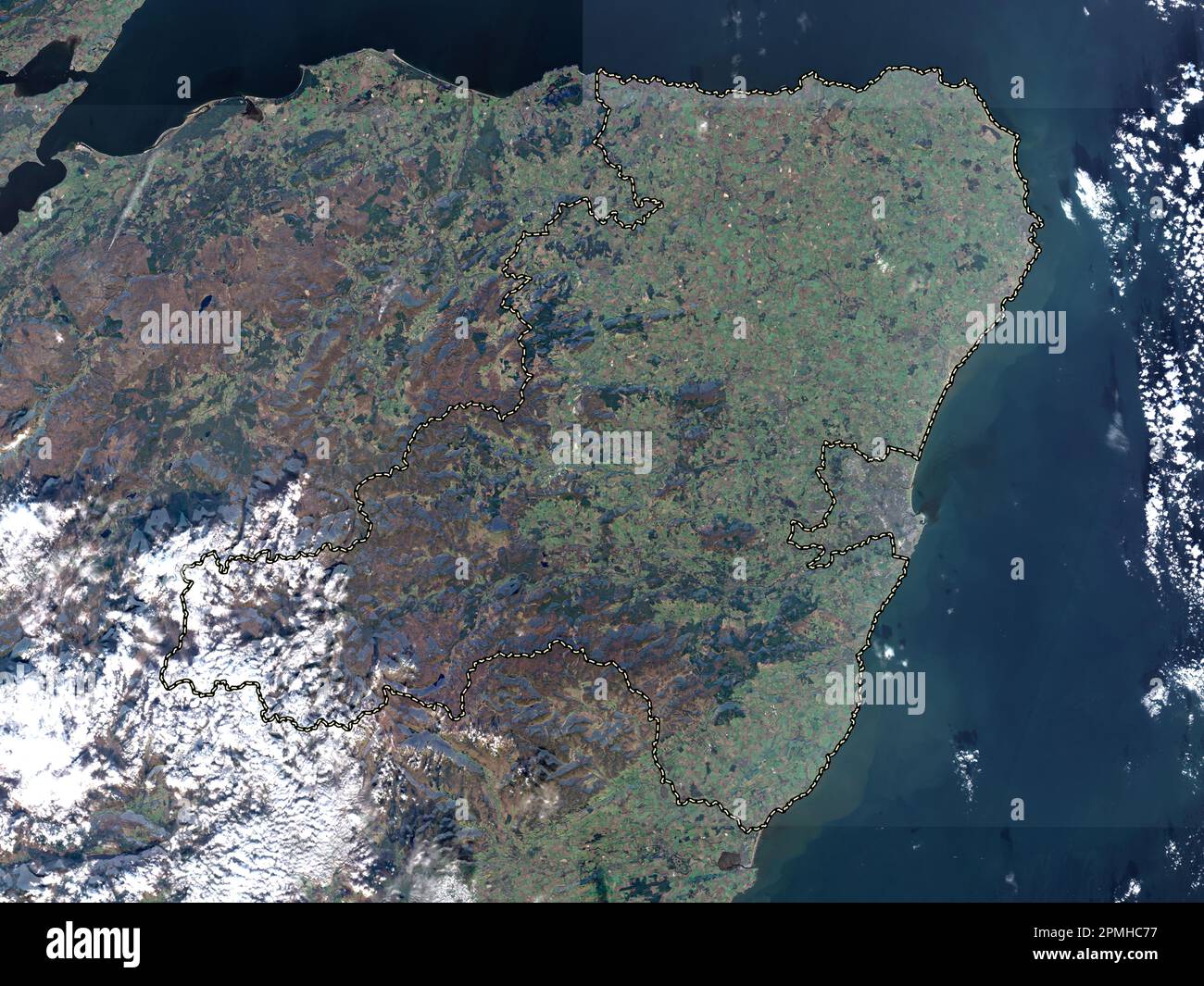 Aberdeenshire, region of Scotland - Great Britain. High resolution ...