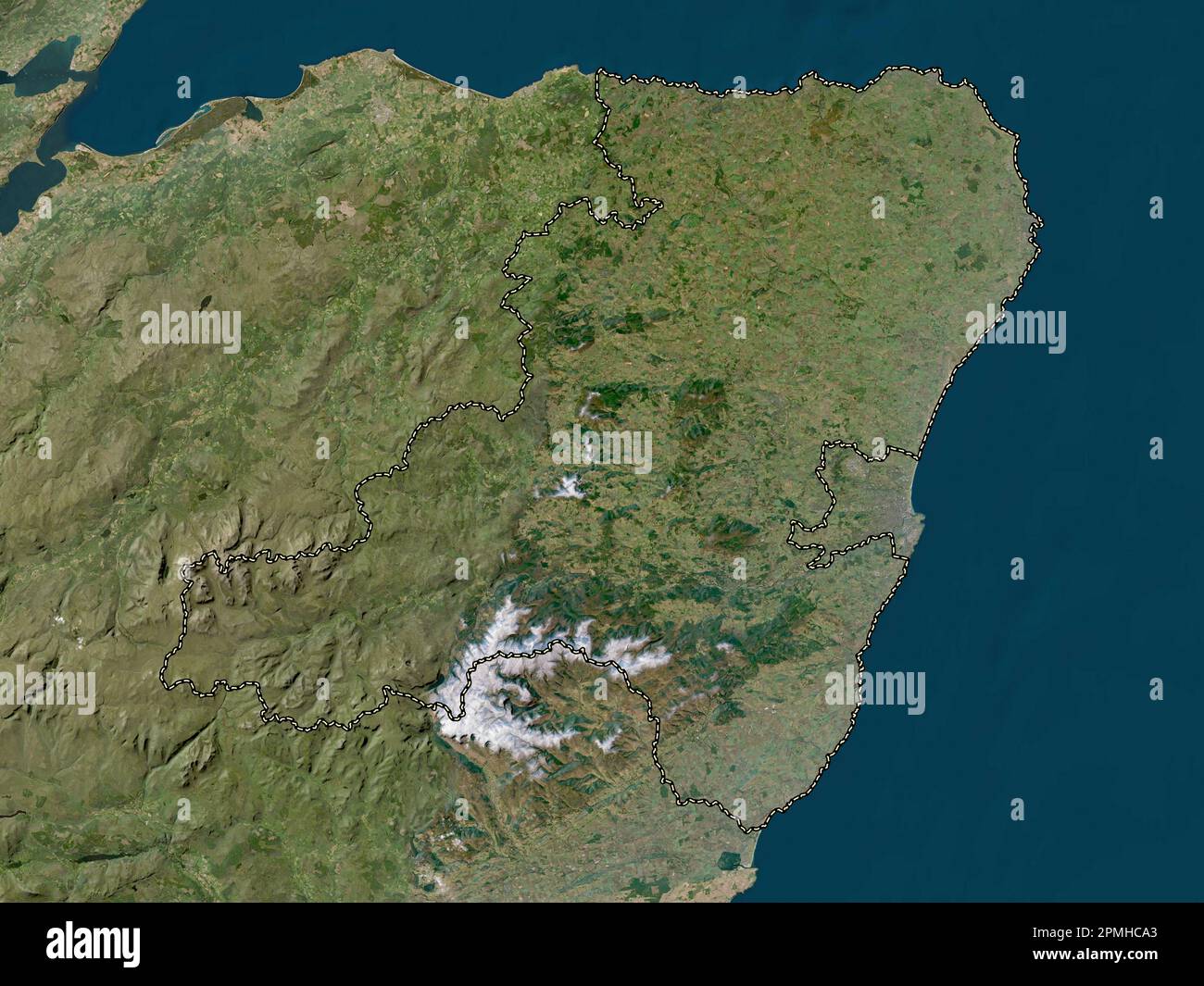 Aberdeenshire, region of Scotland - Great Britain. Low resolution ...