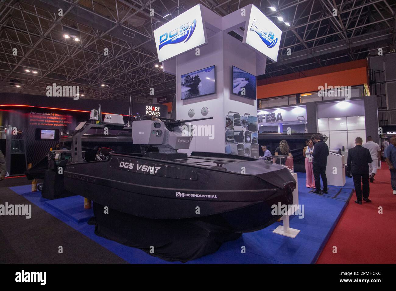 Rio De Janeiro, Brazil. 13th Apr, 2023. during LAAD Defense and ...