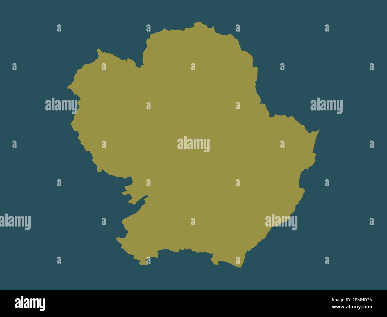 Angus, region of Scotland - Great Britain. Solid color shape Stock ...