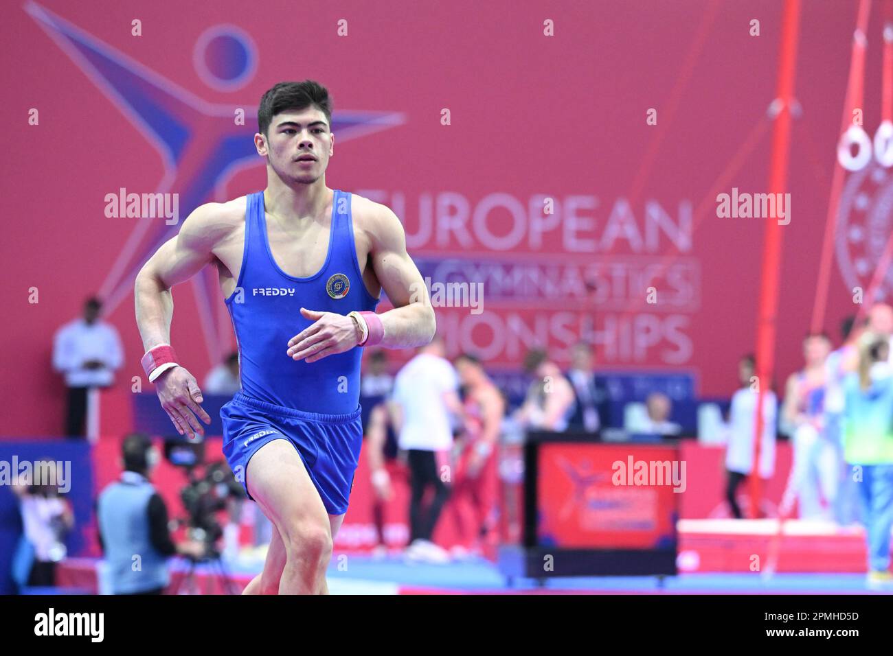 Antalya, Turkey. 13th Apr, 2023. ABBADINI Yumin (ITA) vault during ...