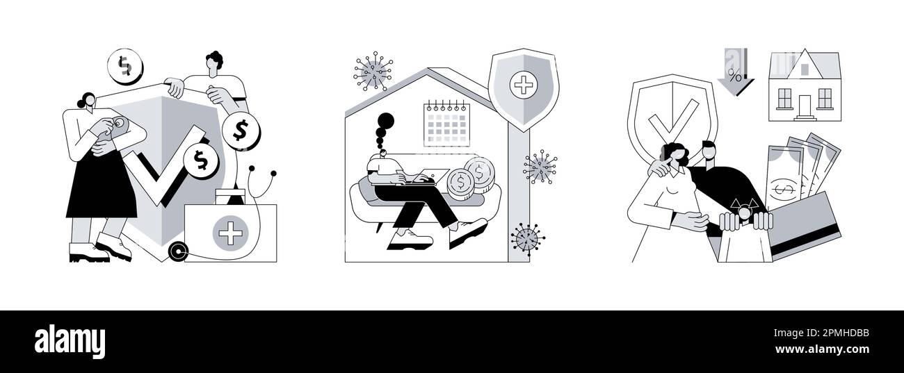 Emergency paid leave Stock Vector Images - Alamy