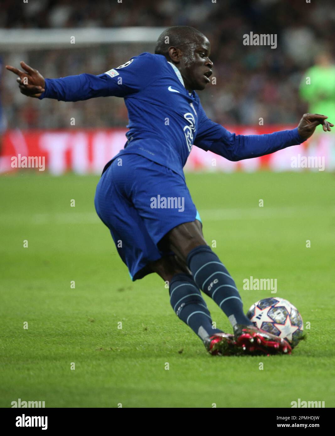 Madrid, Spain. 12th Apr, 2023. N'Golo Kanté of FC Chelsea during the ...