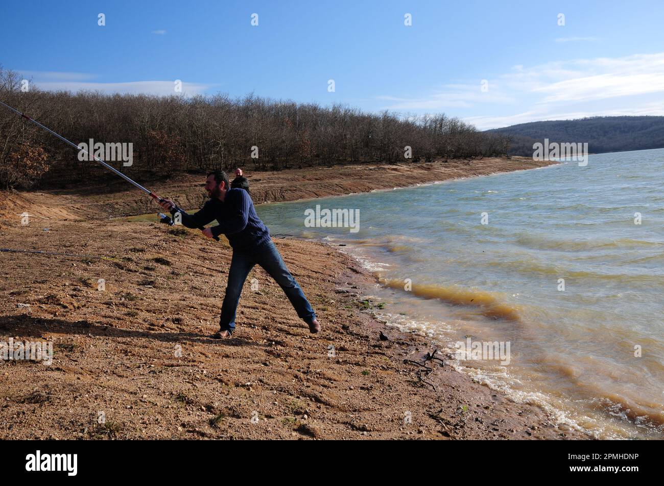 People fishing in Turkey Stock Photo - Alamy