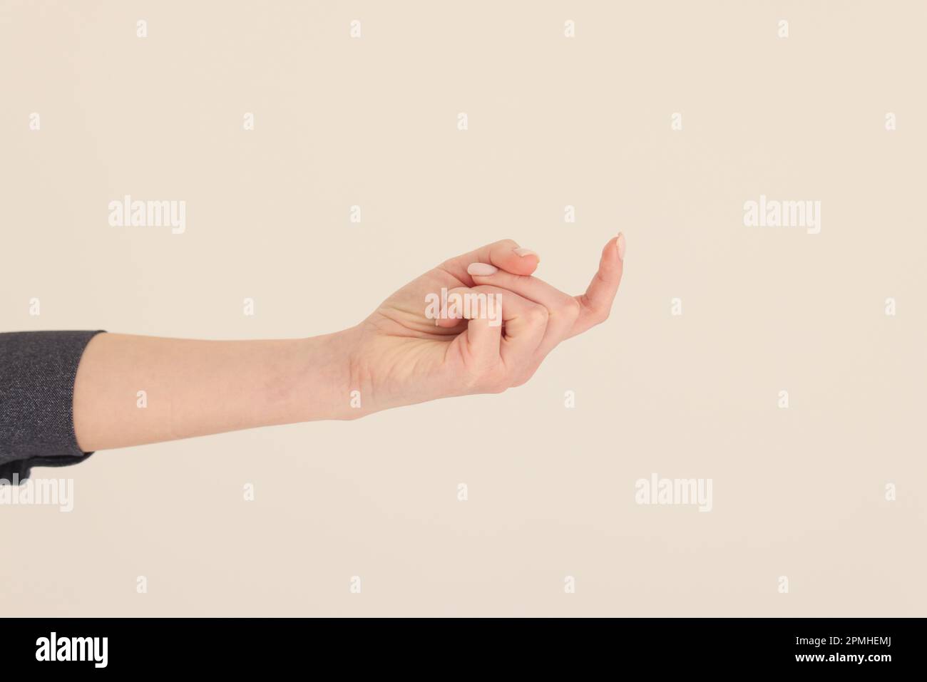 Index finger beckon hi-res stock photography and images - Alamy